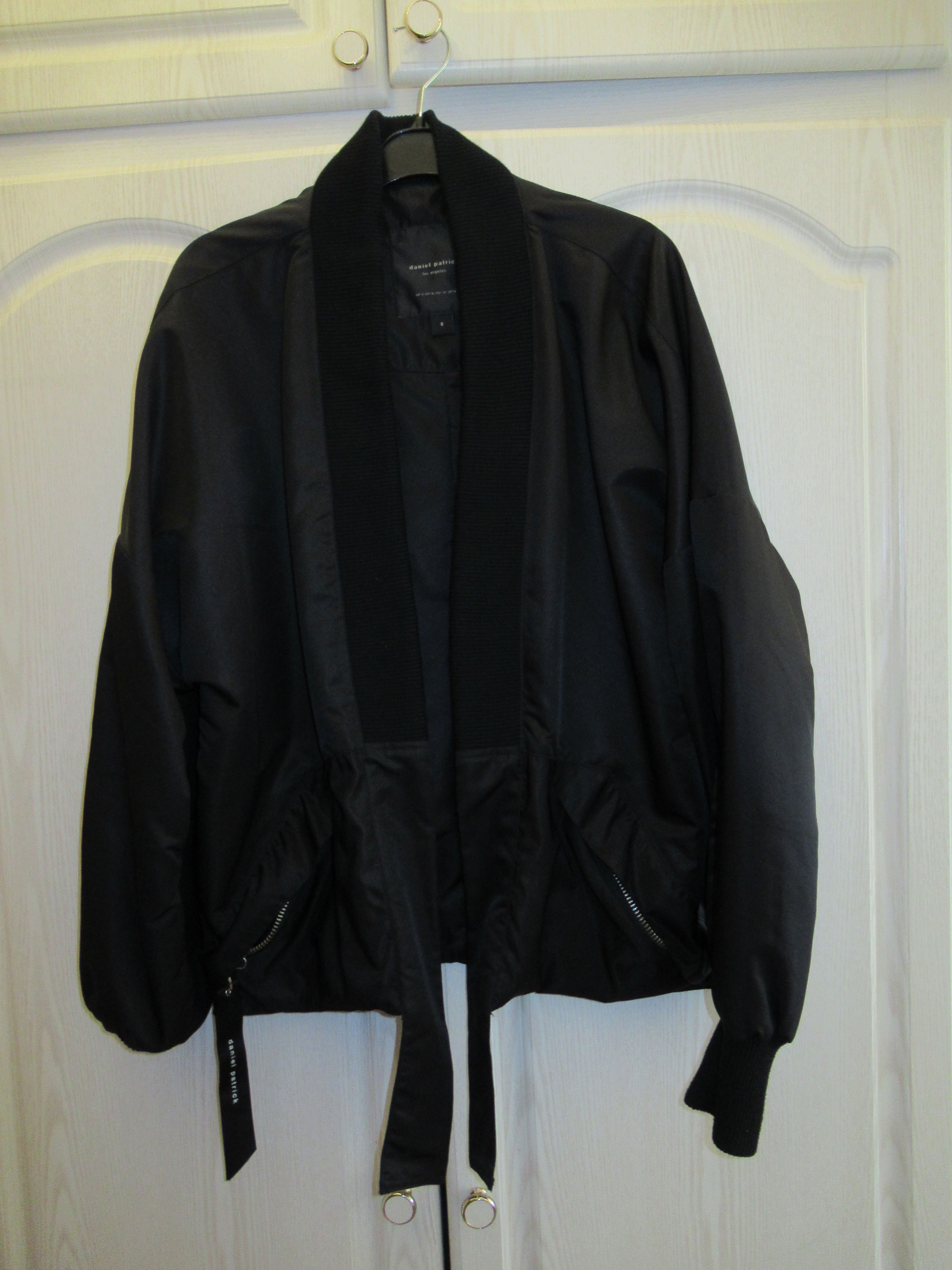 Daniel Patrick Daniel Patrick Kimono Bomber Jacket Black New Small | Grailed