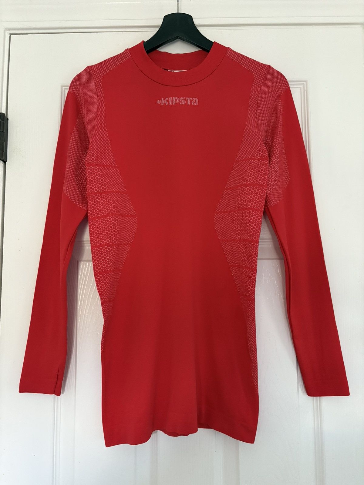 Vintage Kipsta Red Long Sleeve Compression Top | Grailed