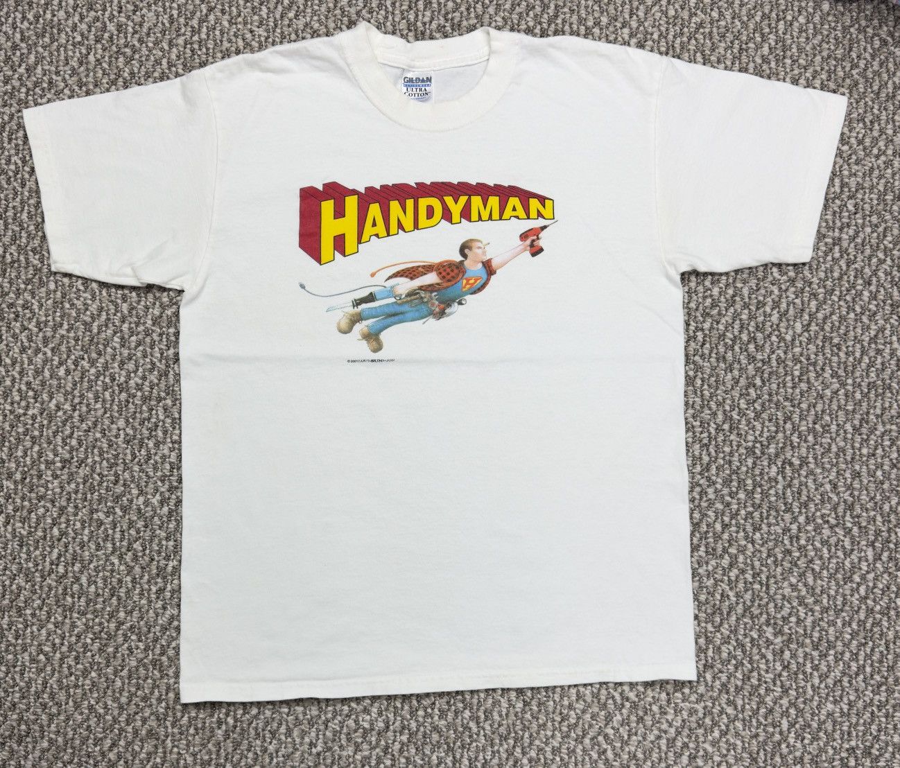 Vintage Vintage Y2K Handyman Superman Parody Joke Laugh Art Comic | Grailed