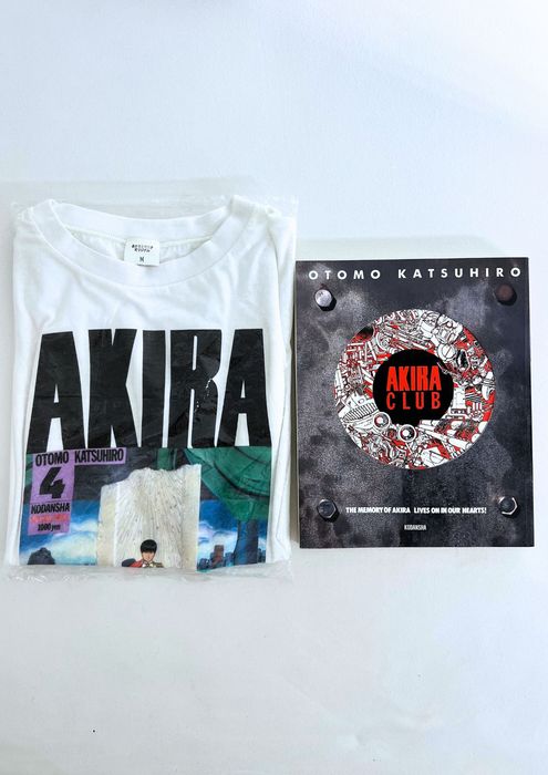Vintage 1987 Vintage AKIRA Official 750 Limited T-shirt & Akira Club | Grailed