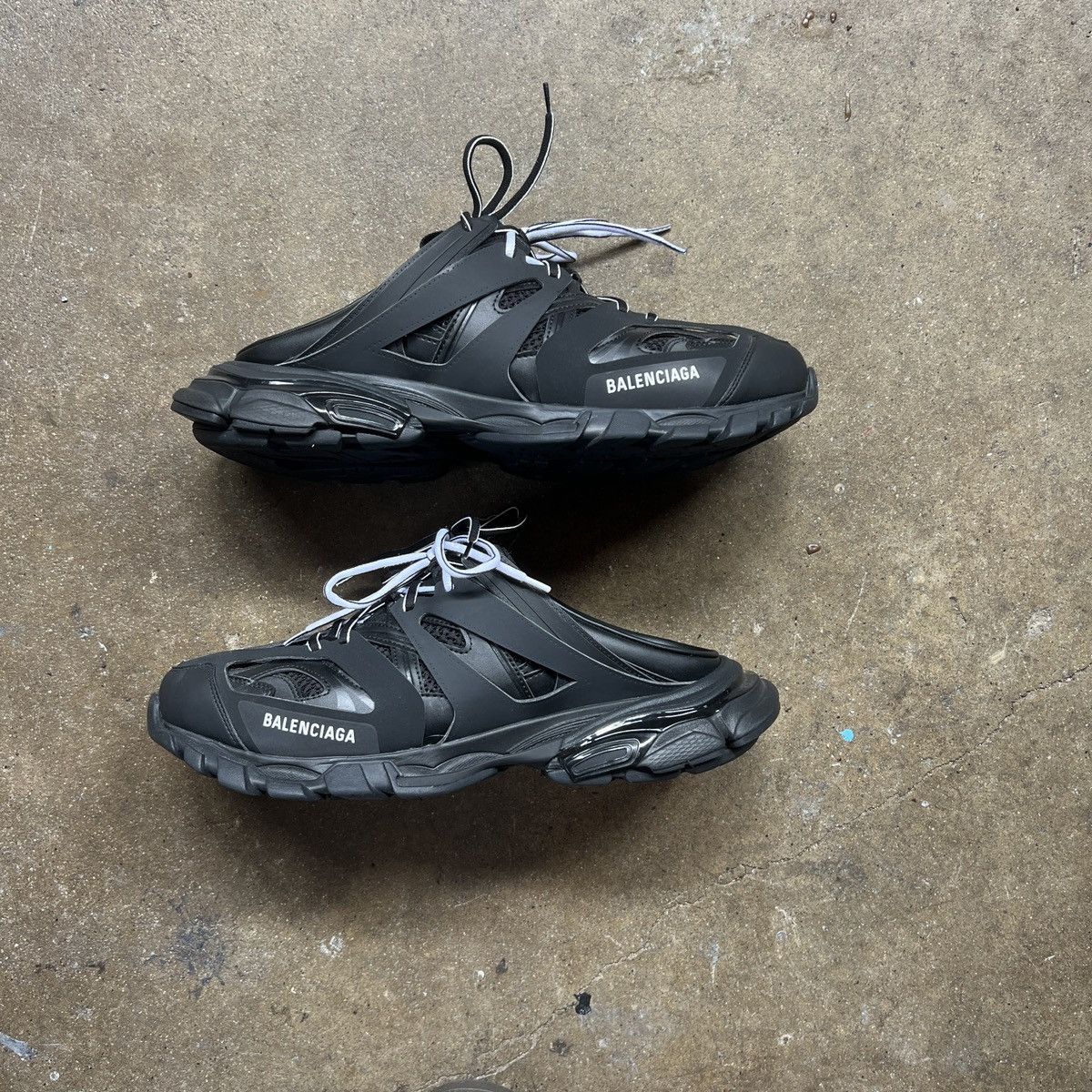 Balenciaga Balenciaga Track mules | Grailed