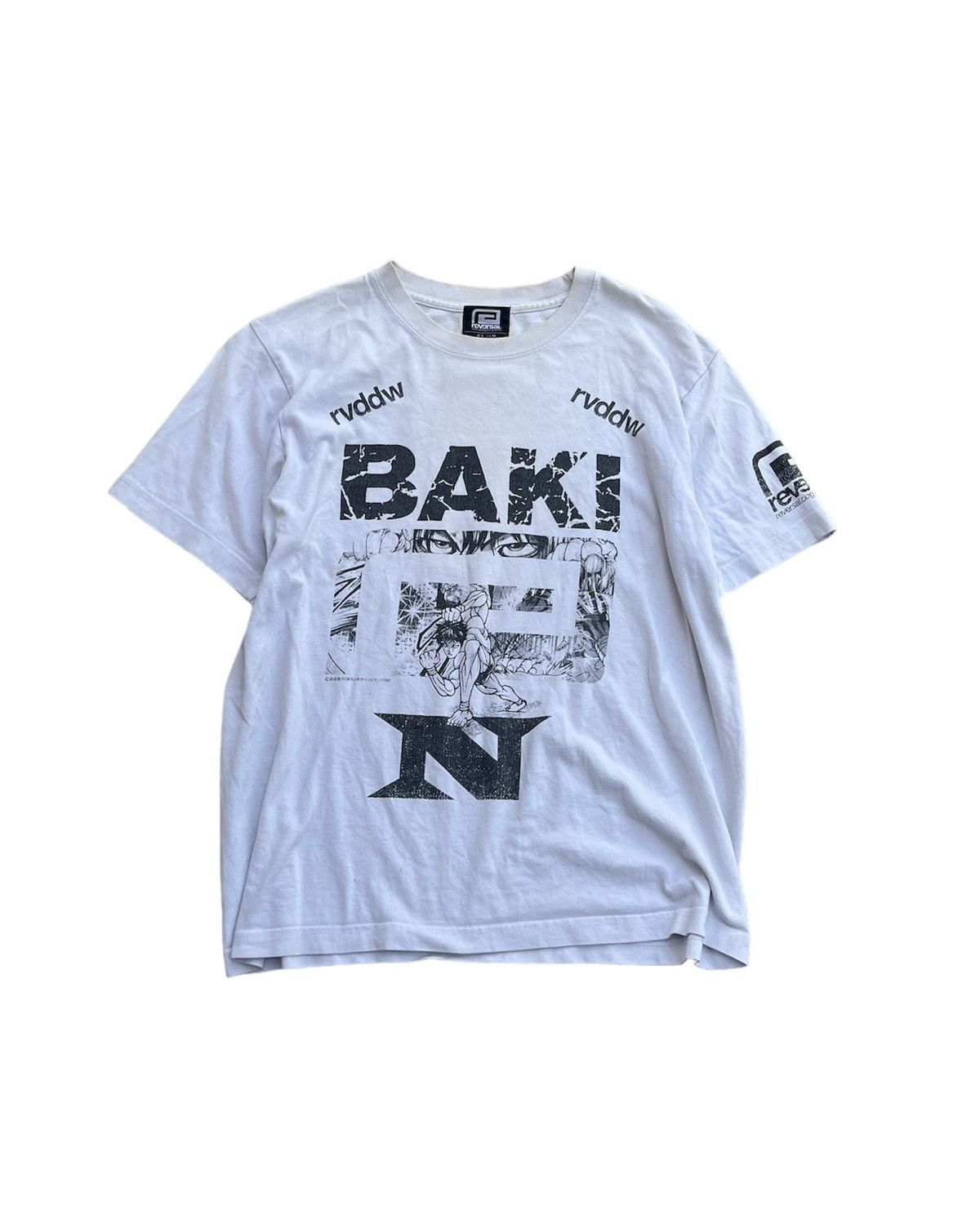 Anime × Japanese Brand × Vintage BAKI THE GREPLE ANIMA MANGA JAPAN TEE ...