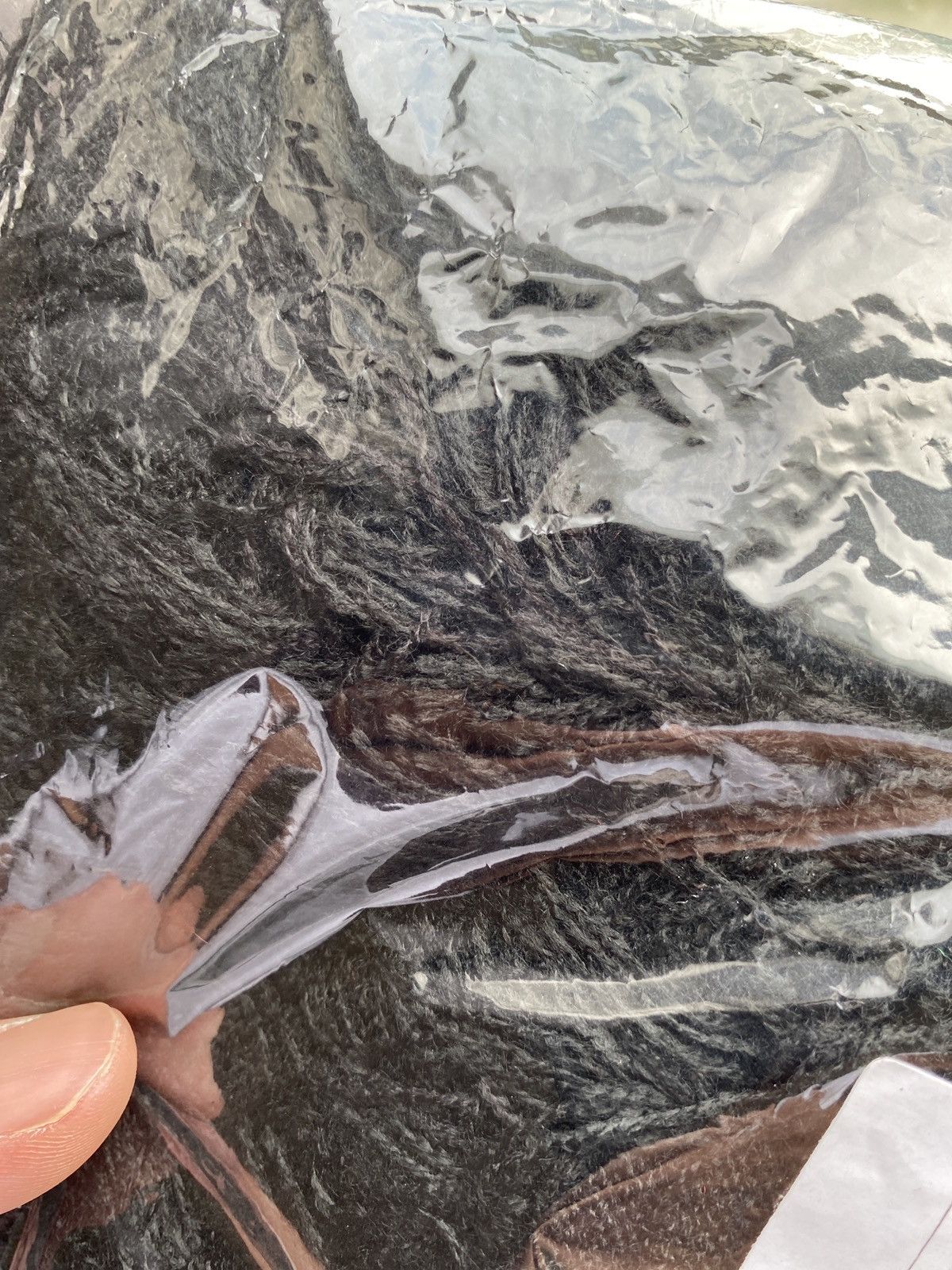 Streetwear Distressed fuzzy shiesty ski mask | Grailed