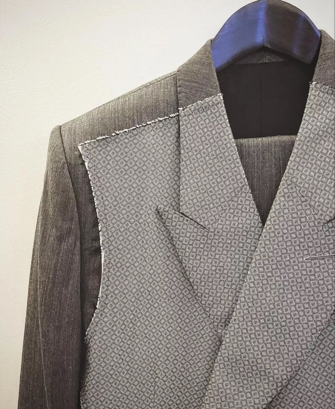 Savile Row Savile Row Dior Fabric Suit Cashmere 50R Bespoke Kim Jones ...