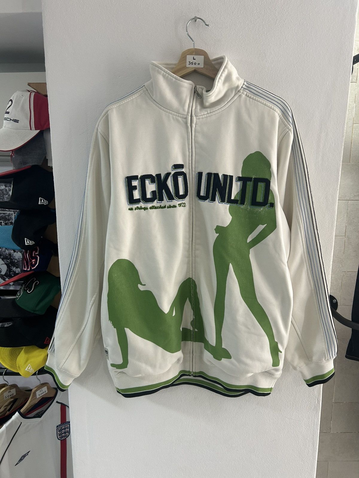 Ecko Unltd. × Vintage 00s Ecko Stripper Zip up | Grailed