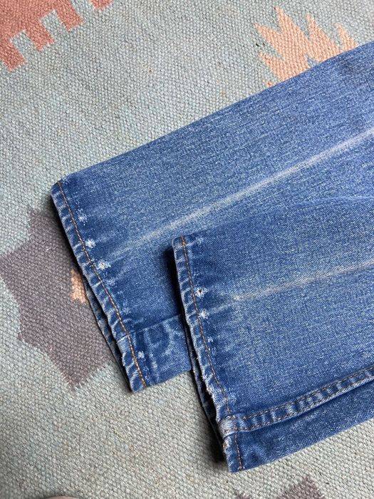Vintage Vtg blaze denim jeans high rise 70s cowgirl western 28x34 | Grailed