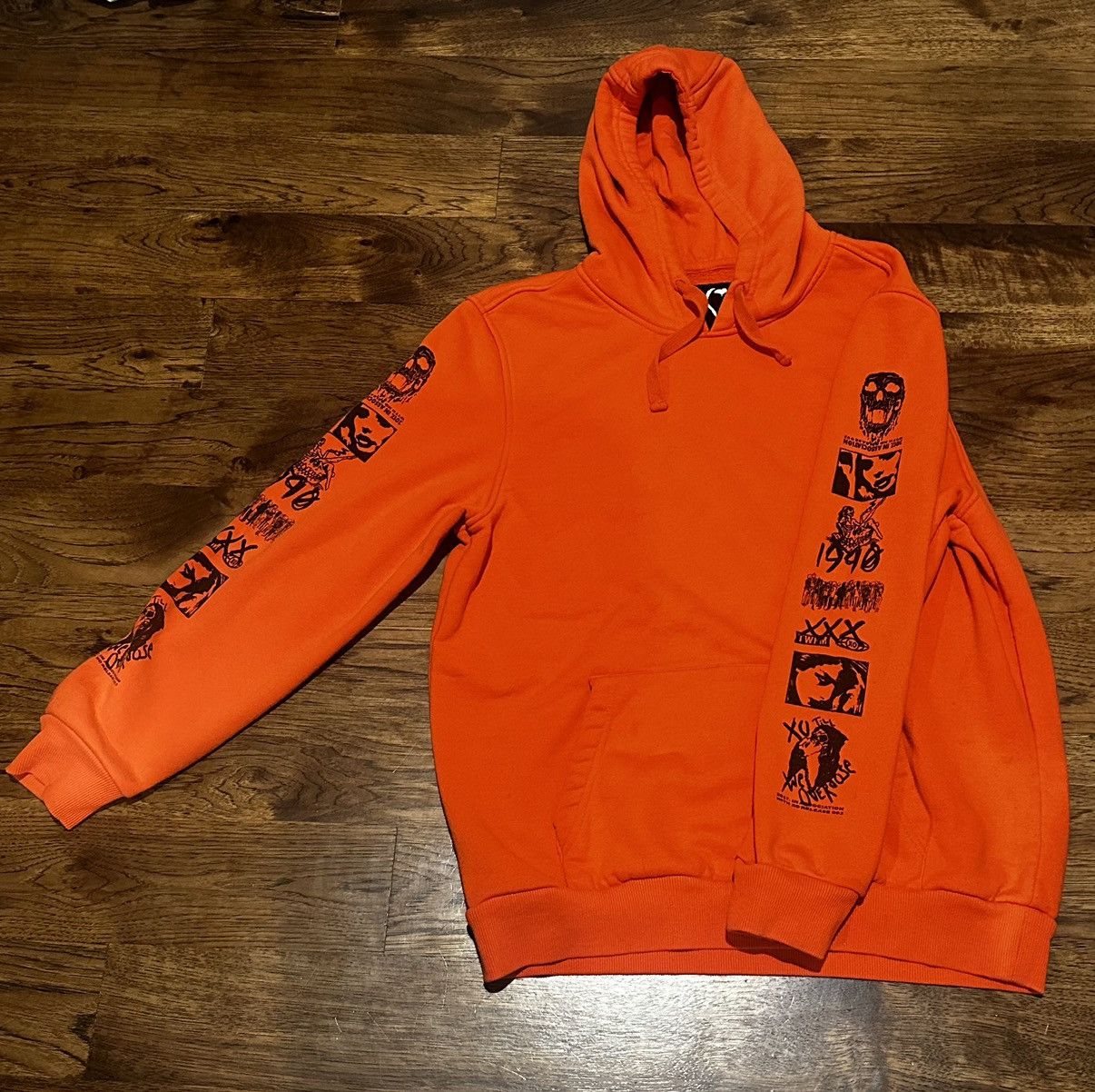 The Weeknd The Weeknd XO Orange Hoodie Size Med Starboy Tour Merch ...