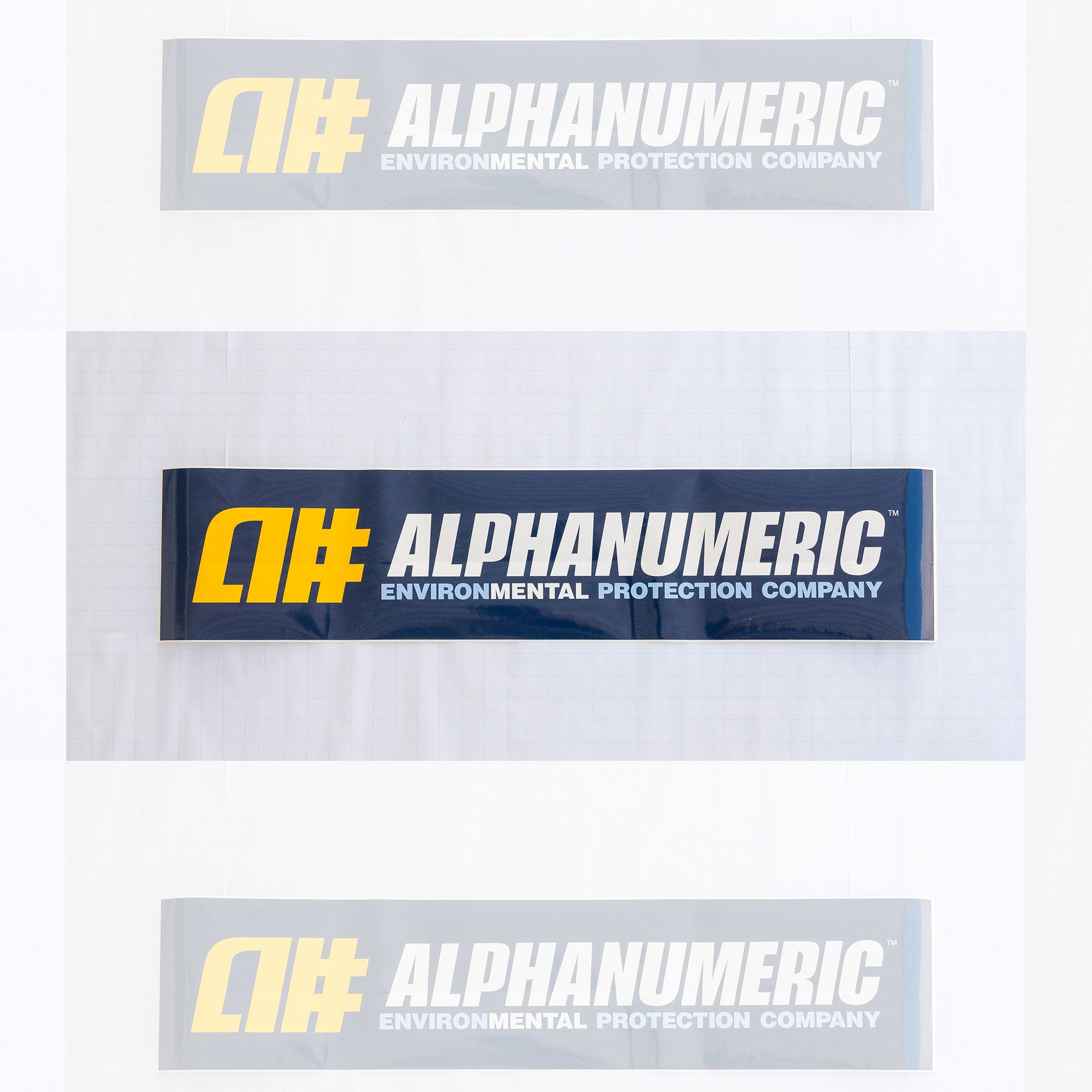 Alphanumeric ! Alphanumeric Official Large Ramp Sticker VTG Deadstock ...