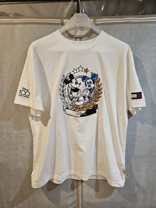Tommy Hilfiger Tommy x Disney 100 Mickey Mouse Crest T-shirt - UNISEX ...