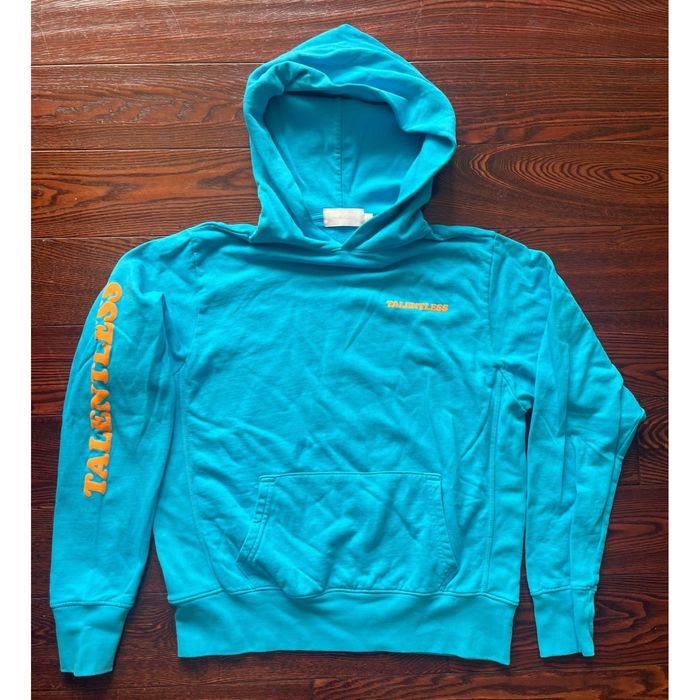 Talentless NWOT Talentless Highlighter Blue Hoodie | Grailed