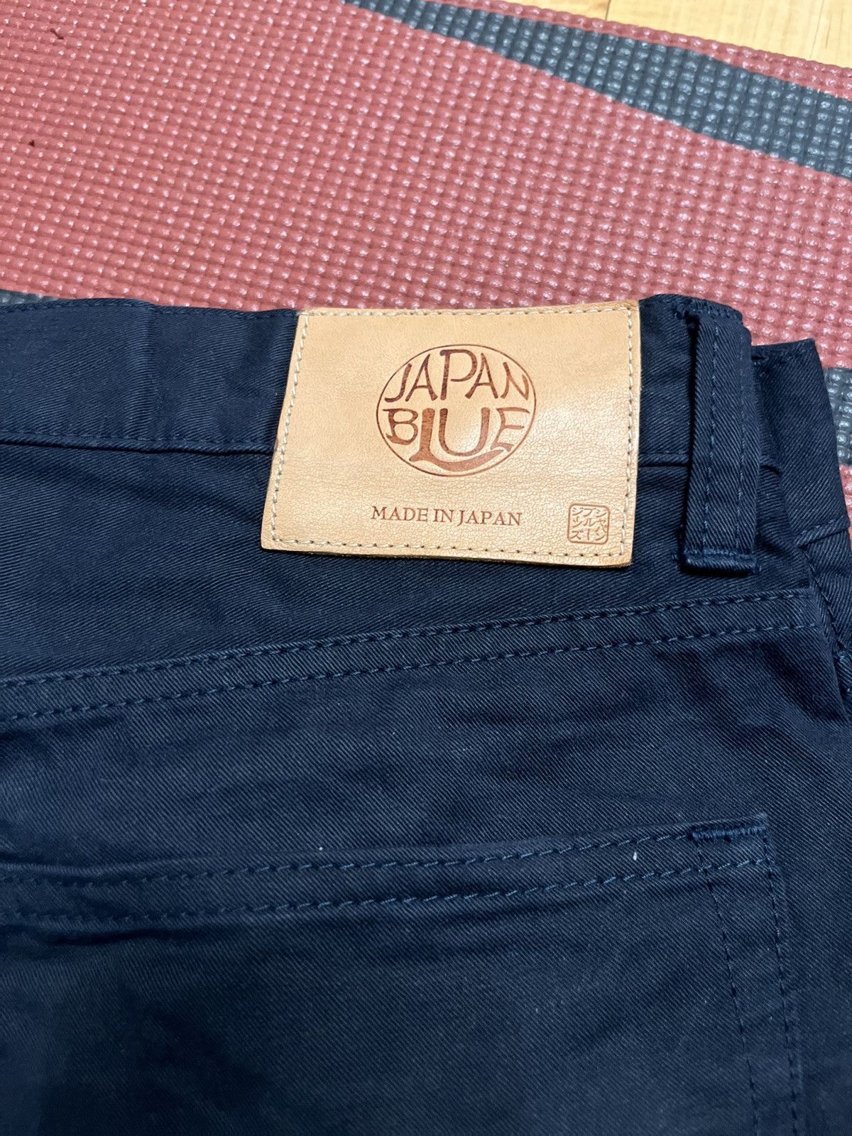 Blue Blue Japan × Japan Blue × Pure Blue Japan Japan blue chinos barely ...