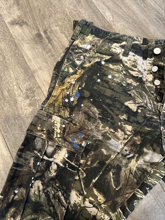 MNML mnml camo cargo pants | Grailed
