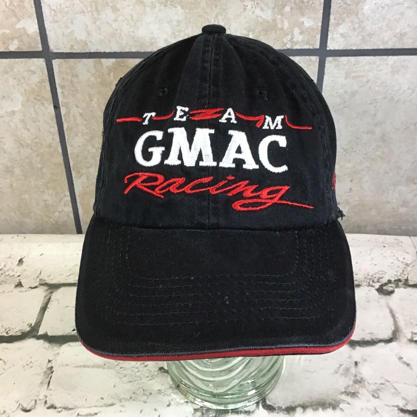 NASCAR Ricky Hendrick Team GMAC Black Adjustable Ball Cap Official ...
