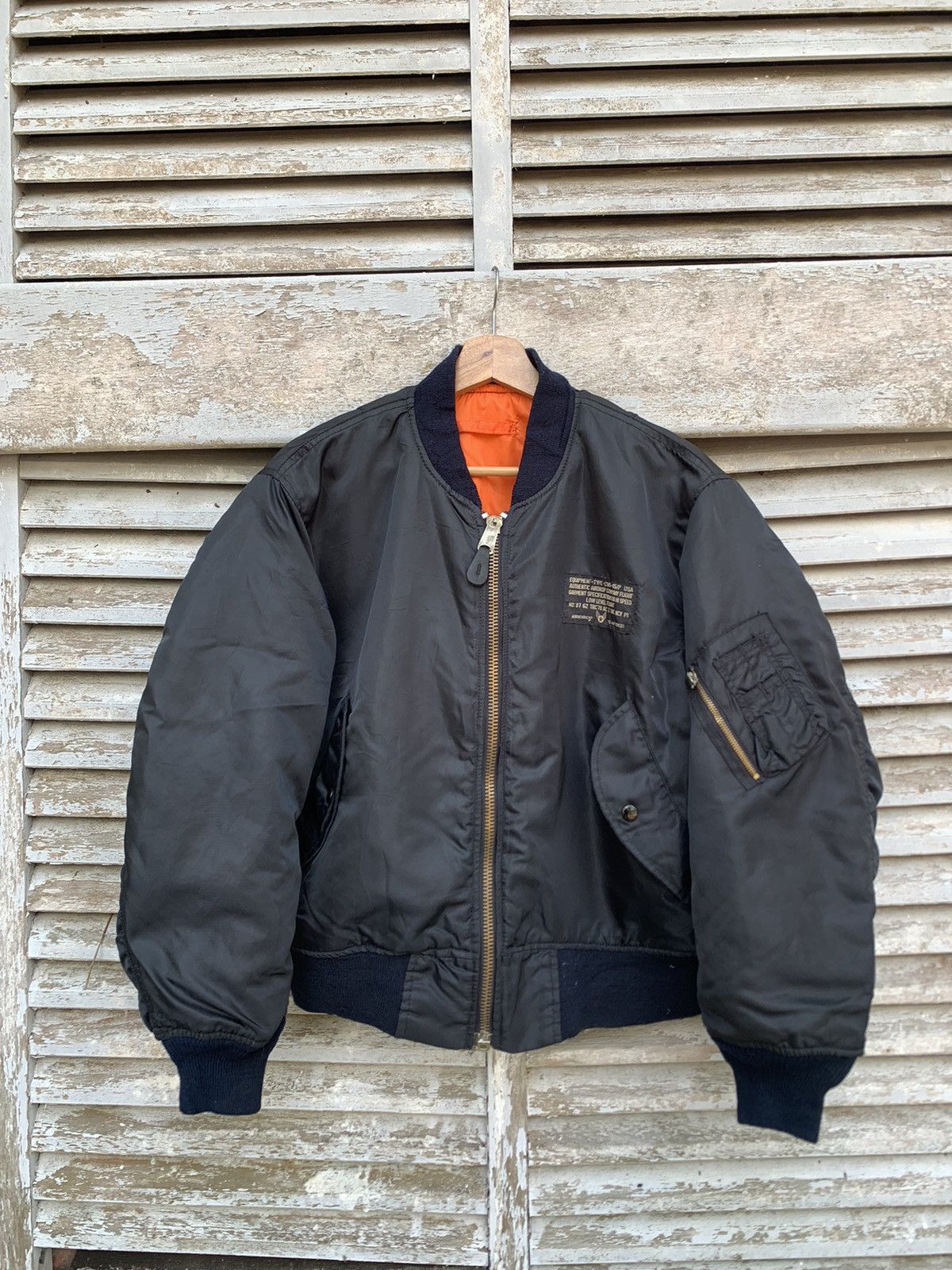 Bomber Jacket × Japanese Brand × Vintage 🪖Vintage MA-1 Man Intermediate USAF Bomber Jacket | Grailed