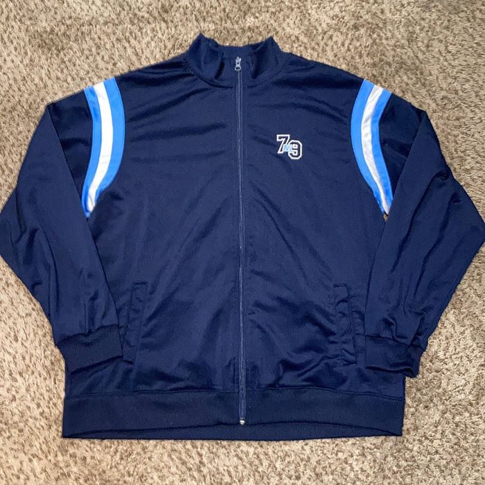 Athletic Works Athletic Works Dri Fit Navy Blue Track Jacket Men Size ...