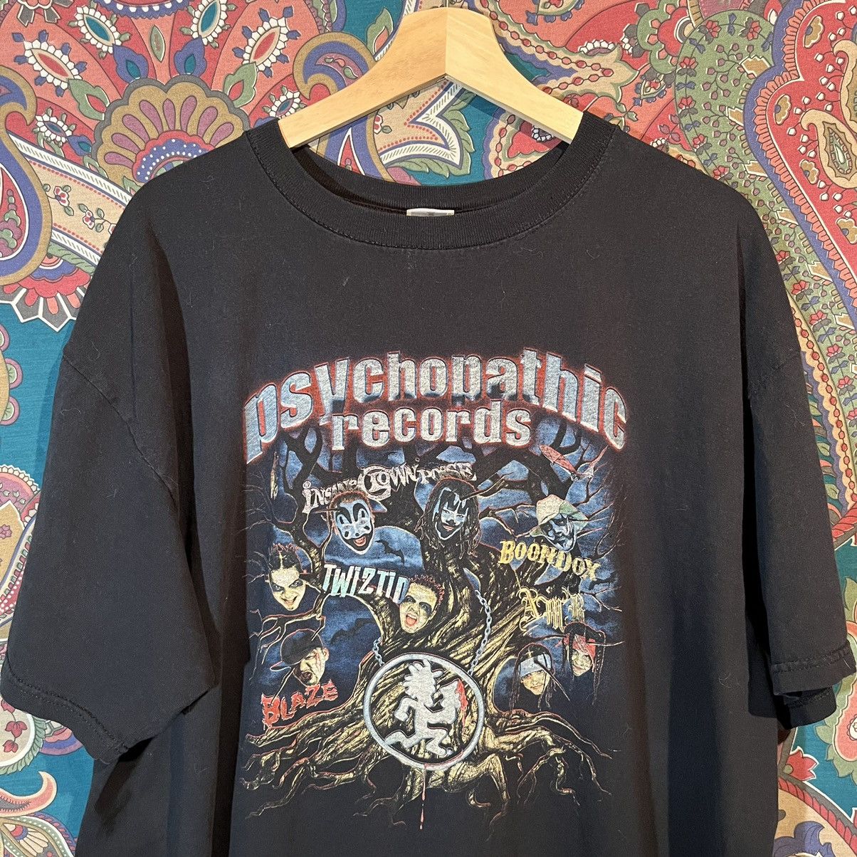 Band Tees × Rap Tees × Vintage OG Psychopathic Records Family Tree of ...