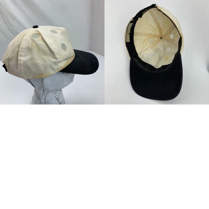 Bally Sample White Black Vent Ball Cap Hat Adjustable Baseball | Grailed