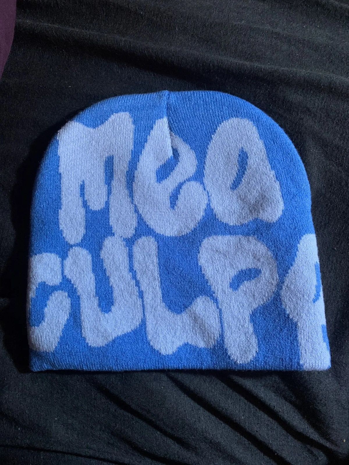 Japanese Brand Y2K Blue Color Beanie Hat | Grailed