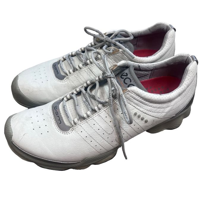 Ecco Ecco Biom Hydromax Golf Shoe Yak Leather White Soft Spikes | Grailed