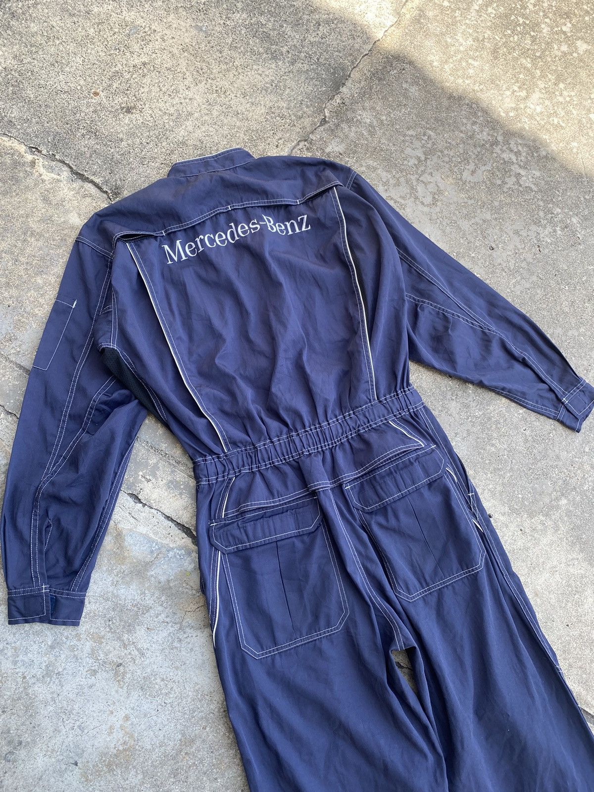 Mercedes-Benz Vintage Distressed Mercedes Benz Work Overalls | Grailed