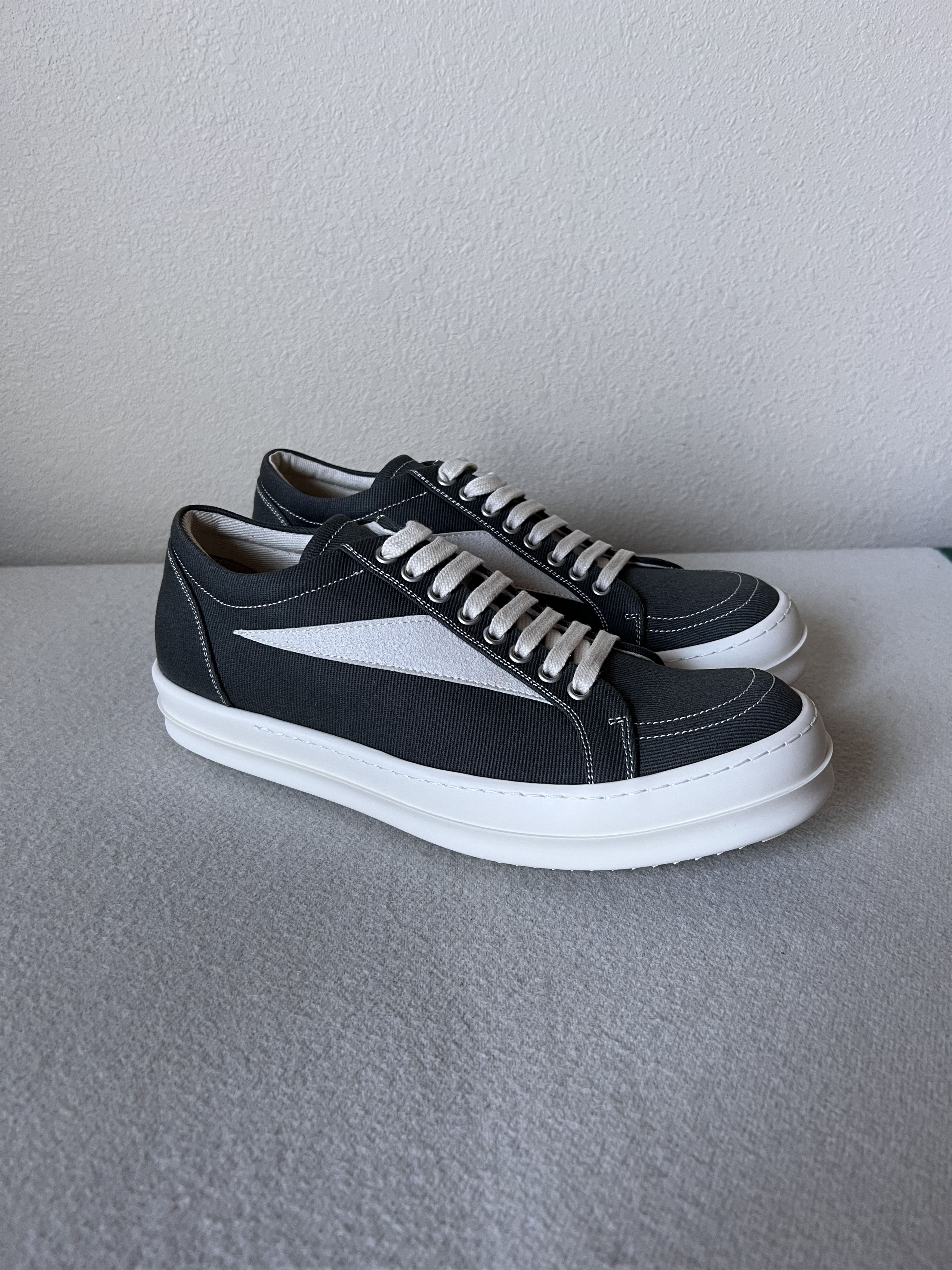 Rick Owens Drkshdw Rick Owens DRKSHDW Vintage Sneaks Vans in Hustler ...