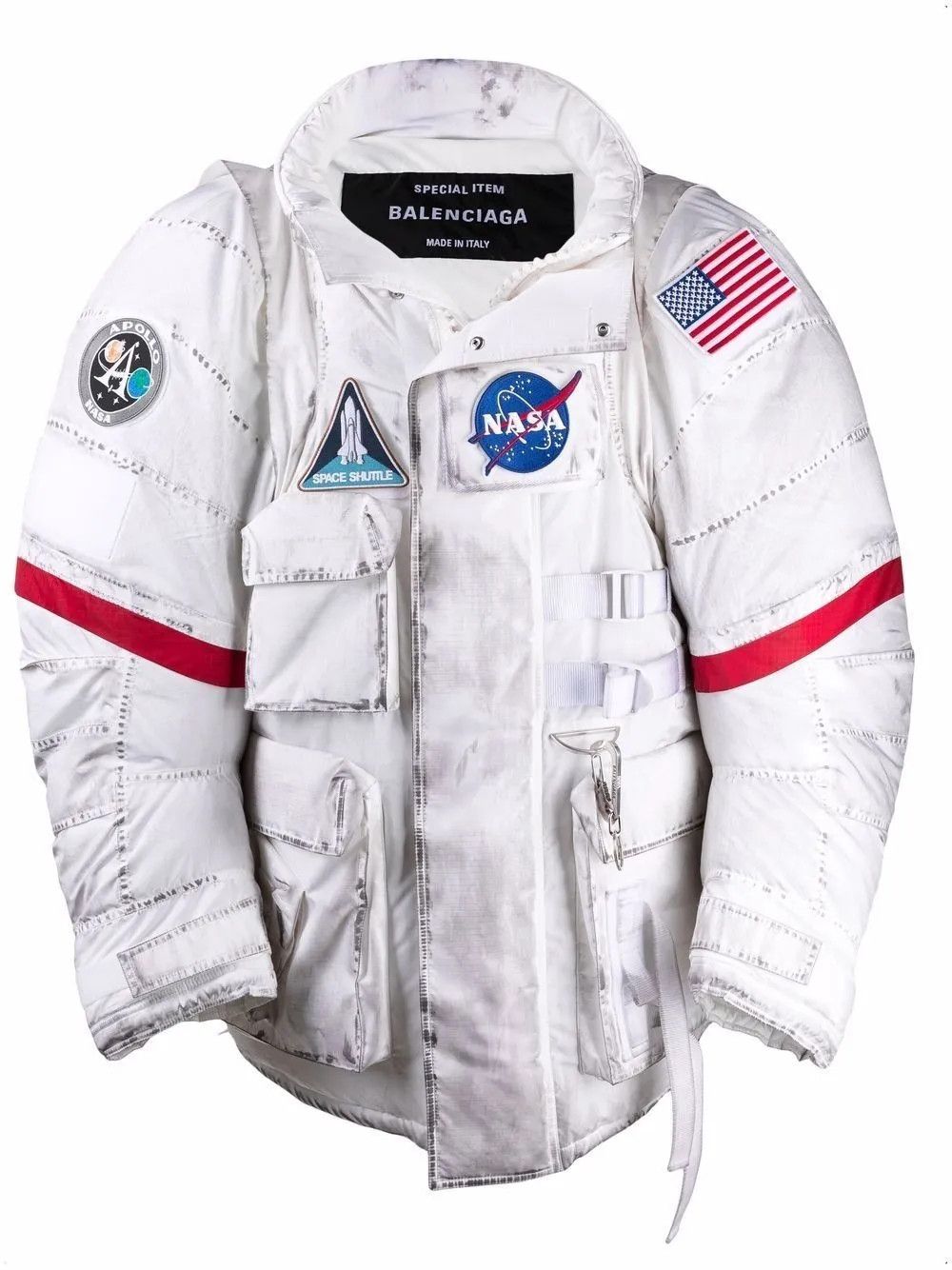 Balenciaga ULTRA RARE BALENCIAGA NASA PARKA | Grailed