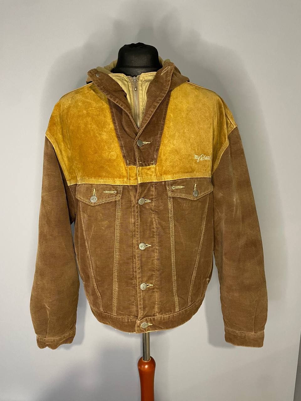 Carhartt × Diesel × Vintage Diesel vintage work corduroy jacket mens ...