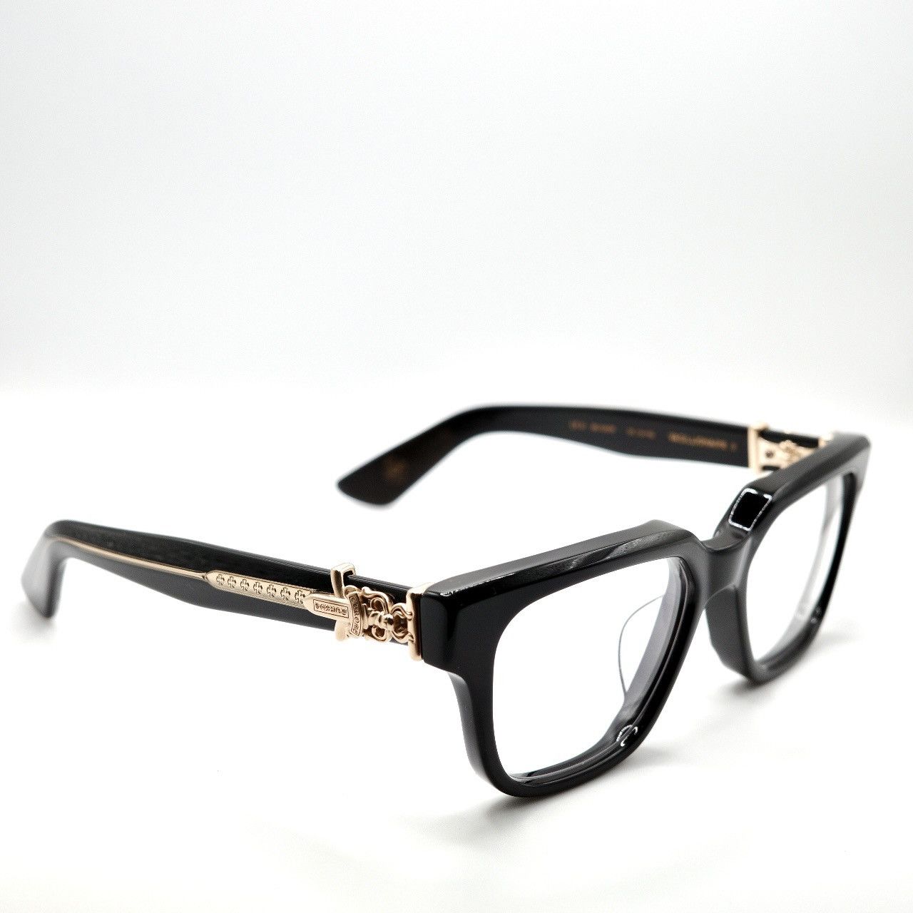 Chrome Hearts Chrome Hearts Vagillionaire Ii Blackgold Plated Glasses Grailed