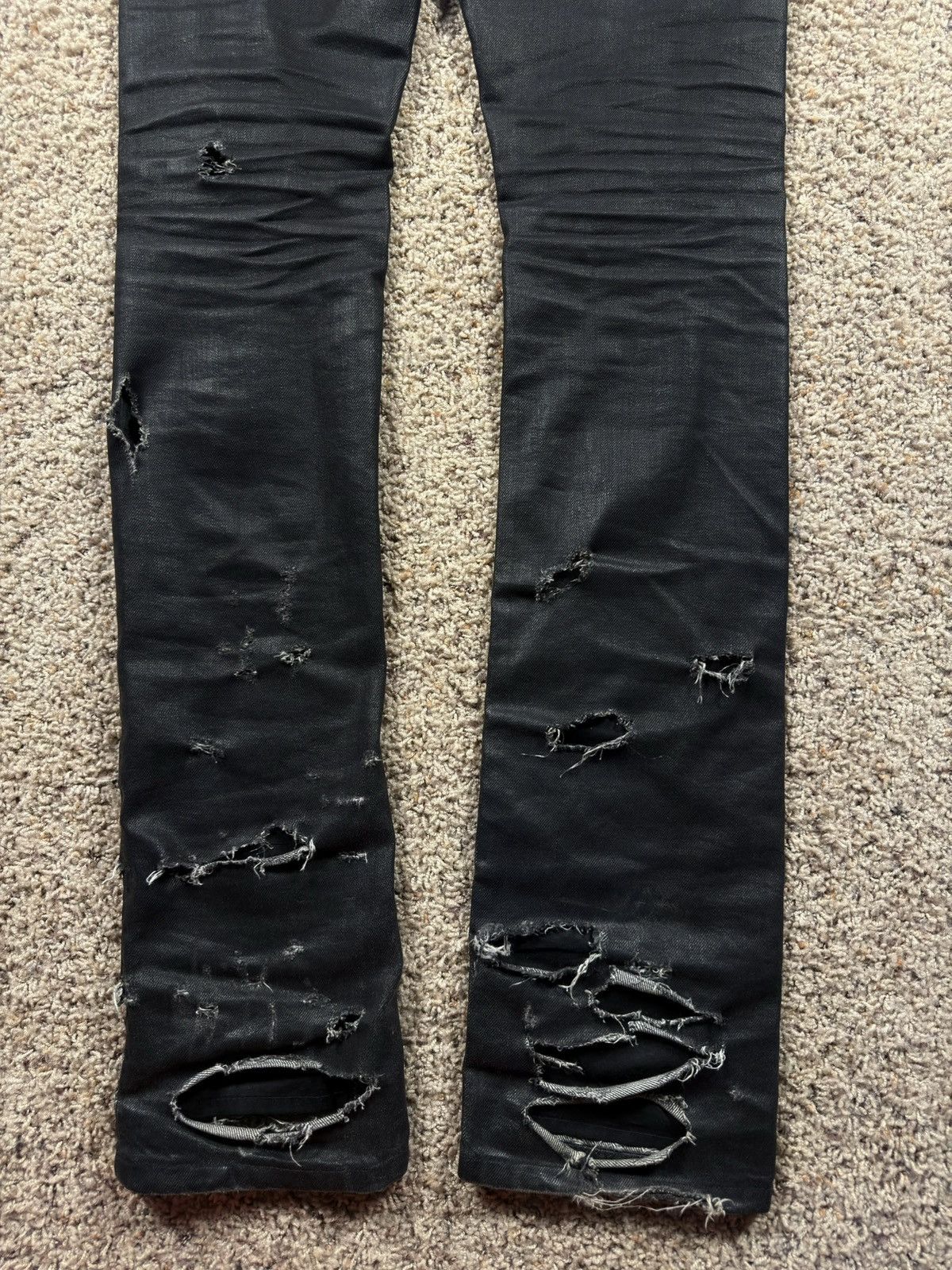 Dior Dior Homme SS04 Waxed Strip Denim | Grailed