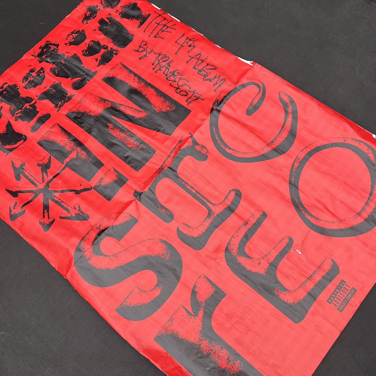 Travis Scott MASSIVE Travis Scott Utopia Poster Promo | Grailed