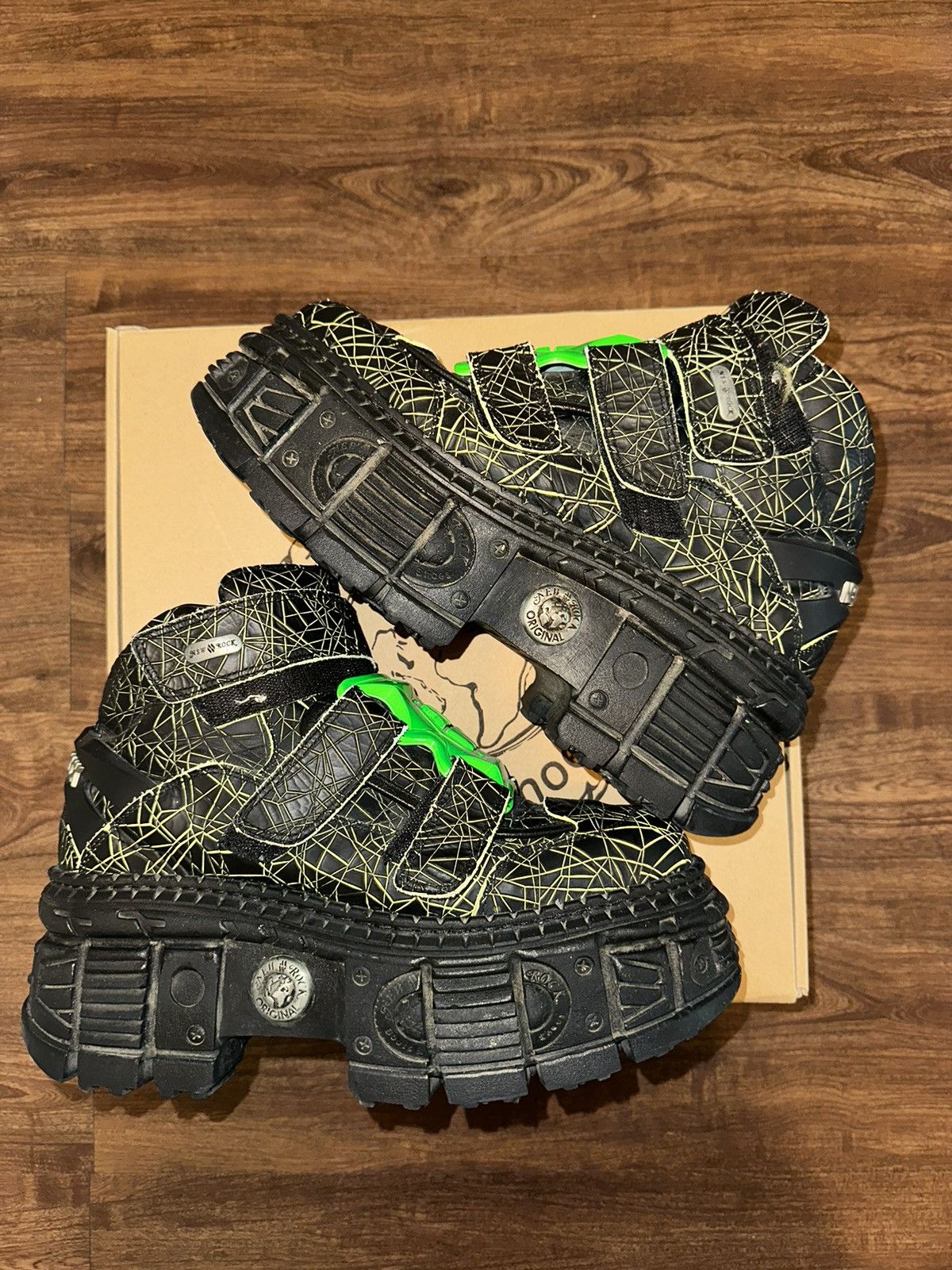 New Rock New Rock Platform boot | Grailed