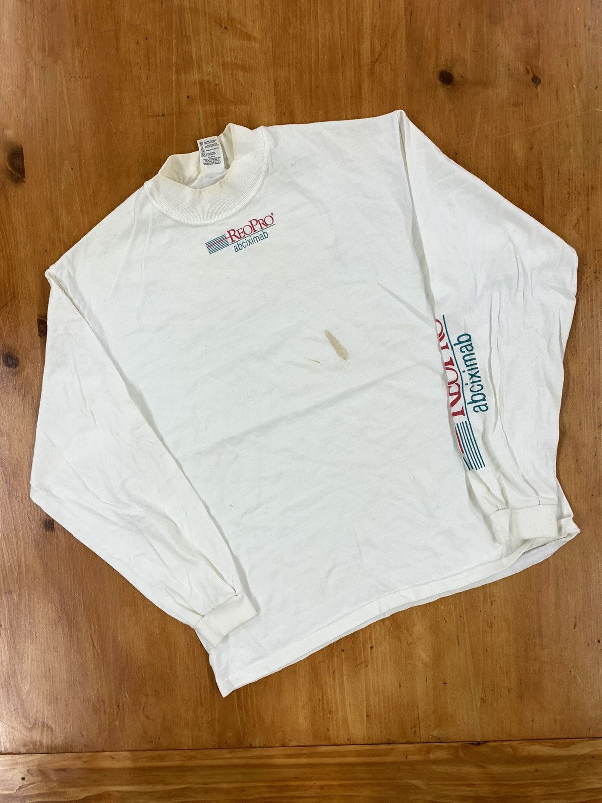 Vintage Vintage Cotton Deluxe REOpro abciximab Long Sleeve (Stained ...
