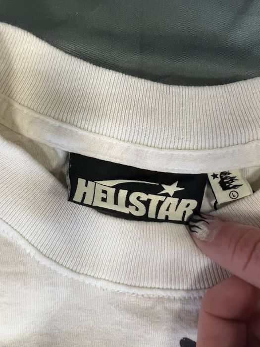 HELLSTAR Hellstar Studios Frankenkid White T-Shirt | Grailed