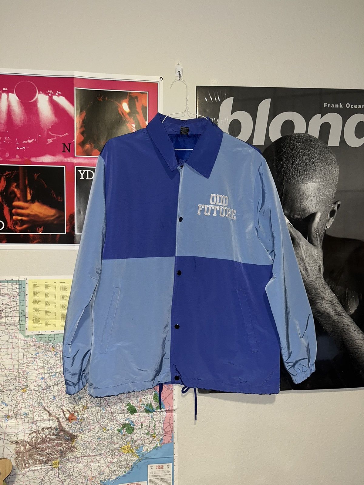 Odd Future × Tyler The Creator ODD FUTURE 2 BLUE JACKET | Grailed