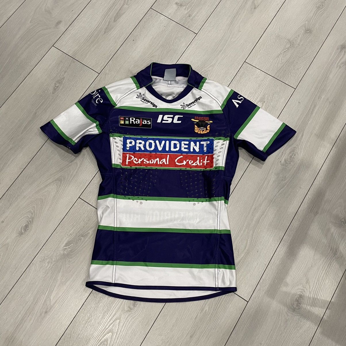 Vintage Bradford bulls rugby 90s ISC provident rajas jersey shirt | Grailed