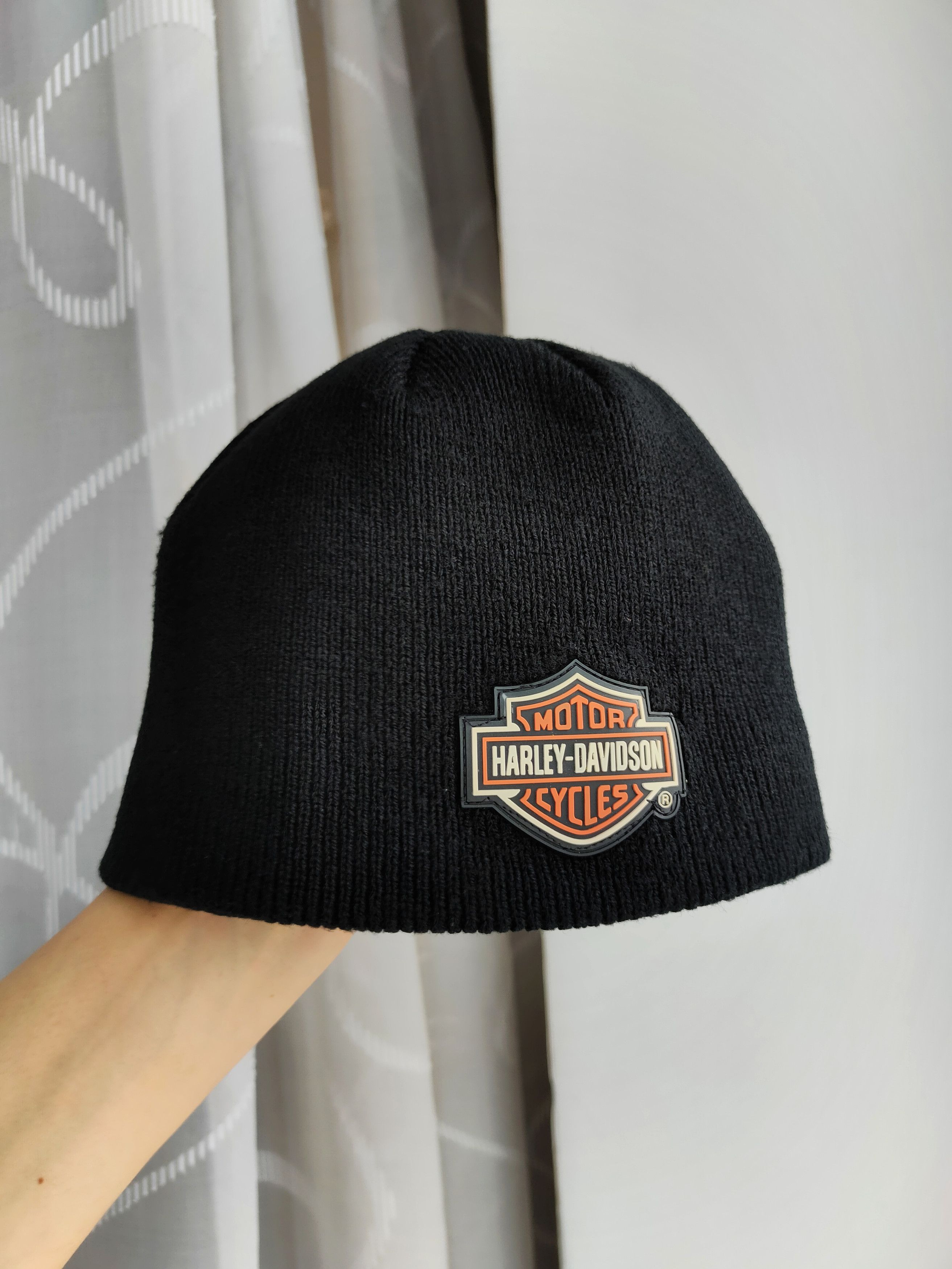 Archival Clothing Harley Davidson Y2K Vintage Beanie Hat | Grailed