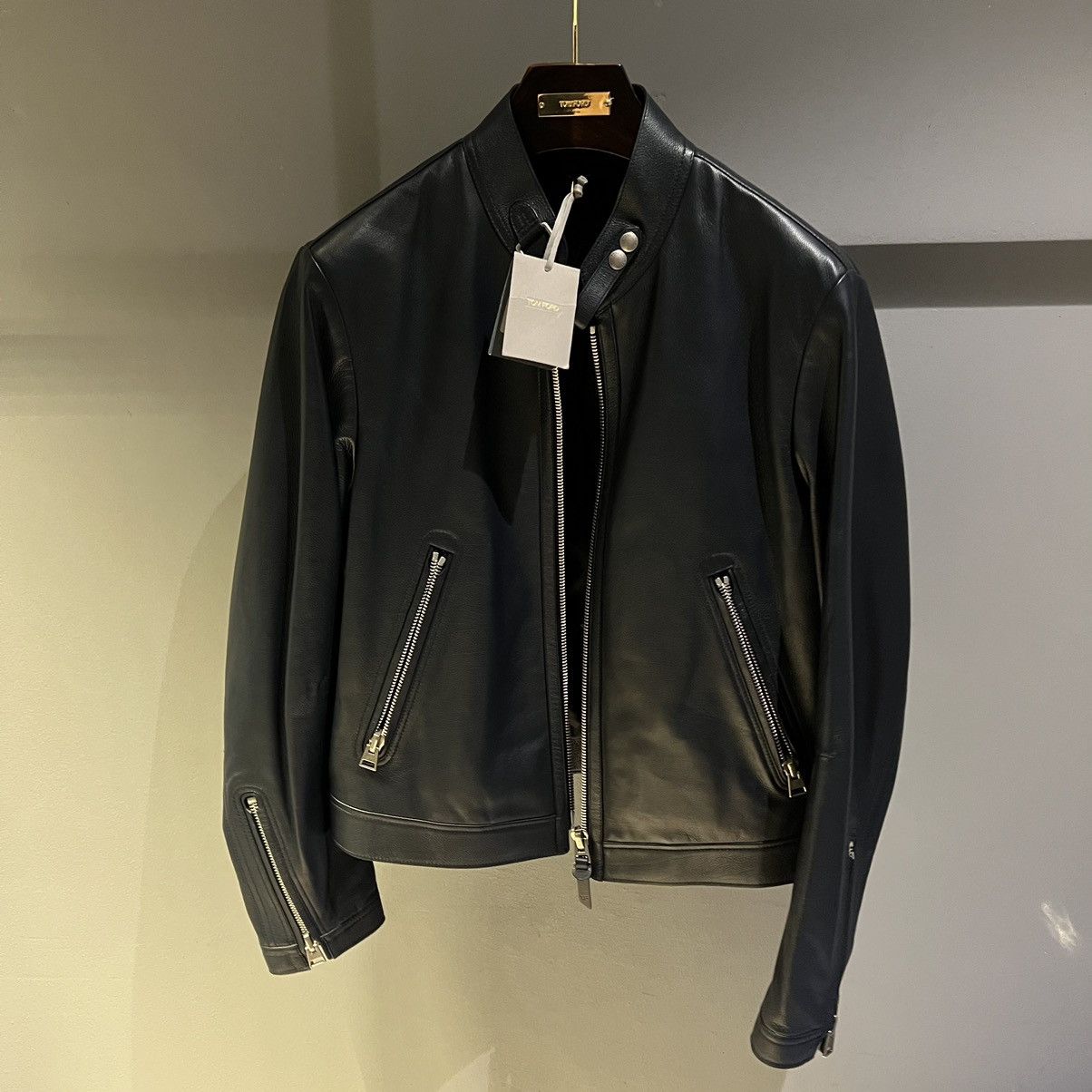 Tom Ford Tom Ford Leather Jacket in Medium | Grailed