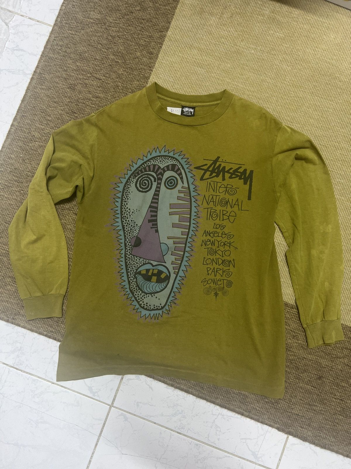 Streetwear × Stussy × Vintage Stussy Zulu Mask 90's RARE Streetwear × Stussy × Vintage Stussy Zulu Mask 90's RARE