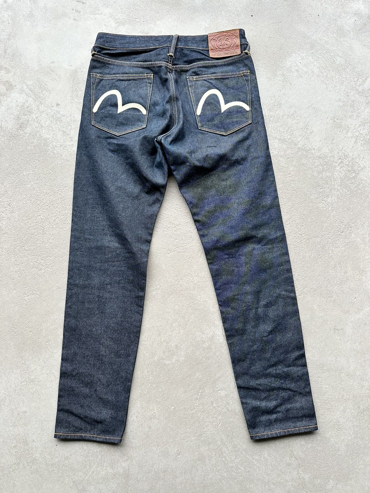 Evisu × Japanese Brand Evisu Selvedge Denim Jeans Print Japan Style Y2K | Grailed