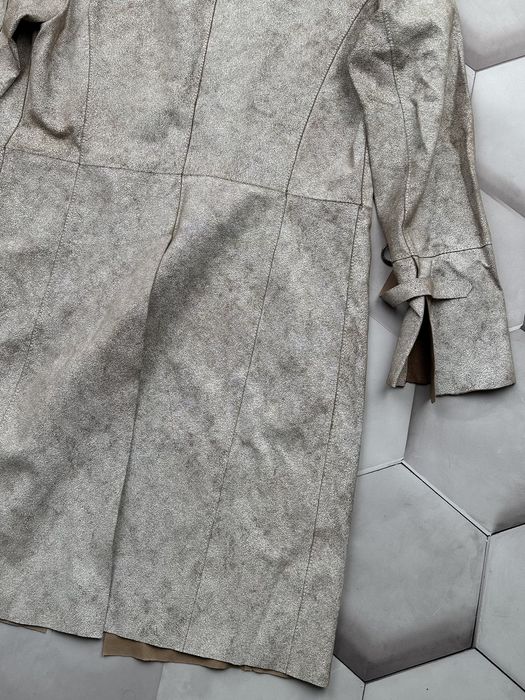 Leather Vintage Faded Bondage Leather Coat | Grailed