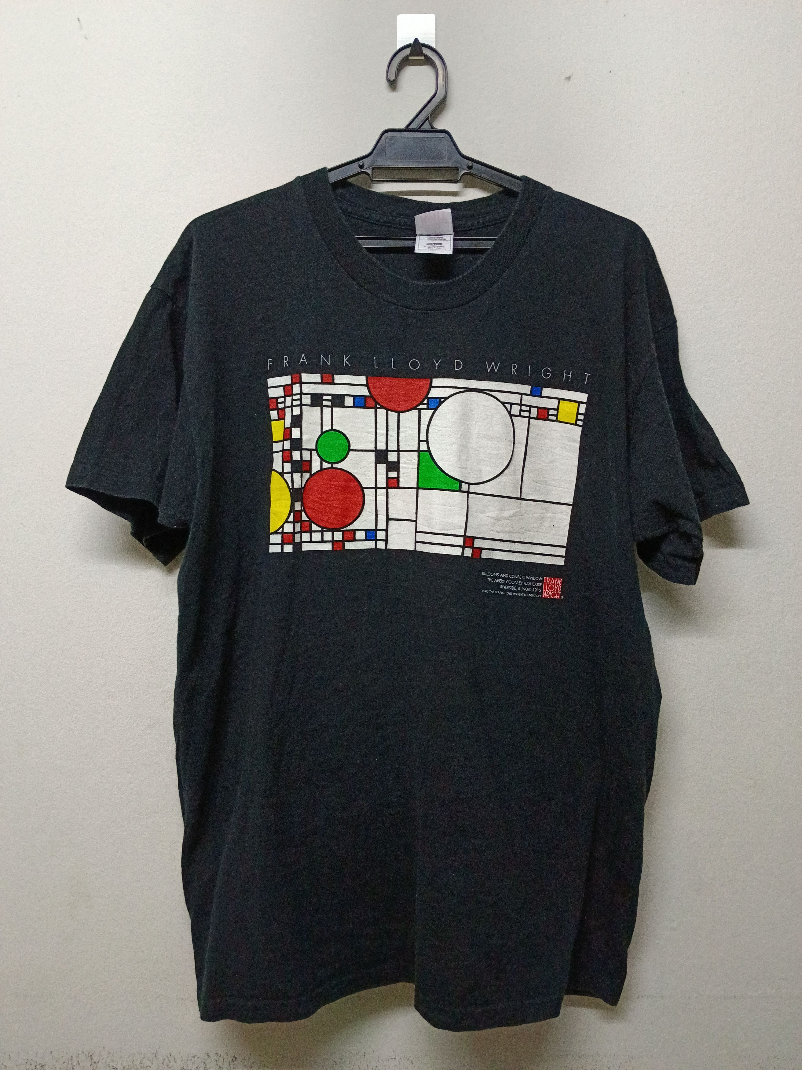 Architect × Art × Vintage Vintage 90's Frank Lloyd Wright Single Stitch ...