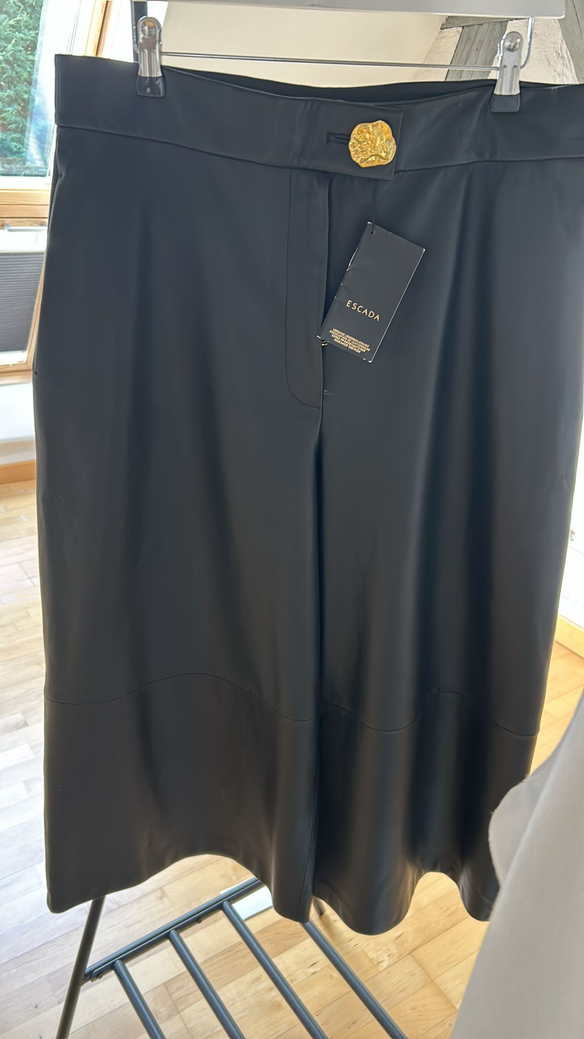 Escada ESCADA Leather-pants - new with tags | Grailed