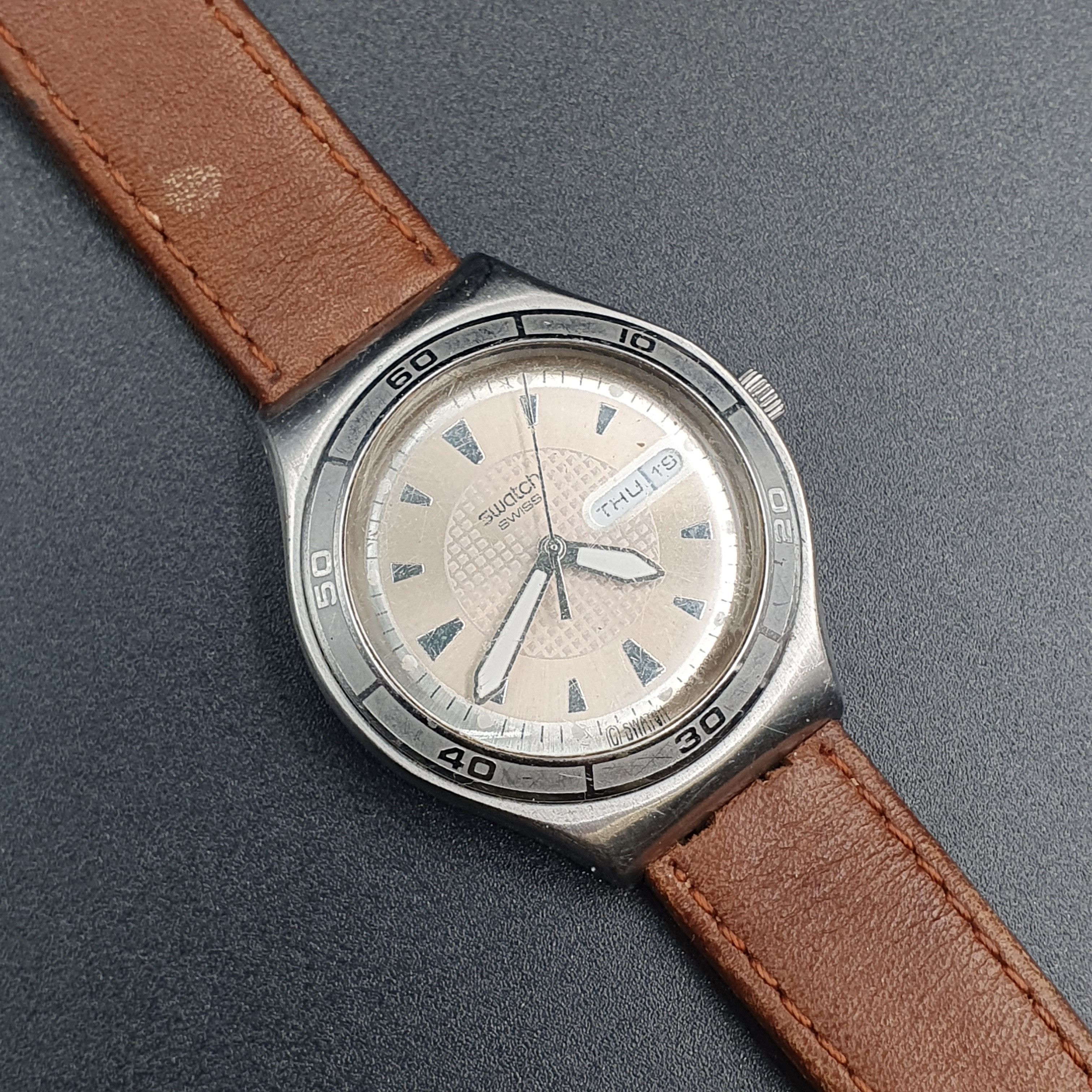 Japanese Brand × Swatch × Vintage 1992 SWATCH collectible watch Japan ...