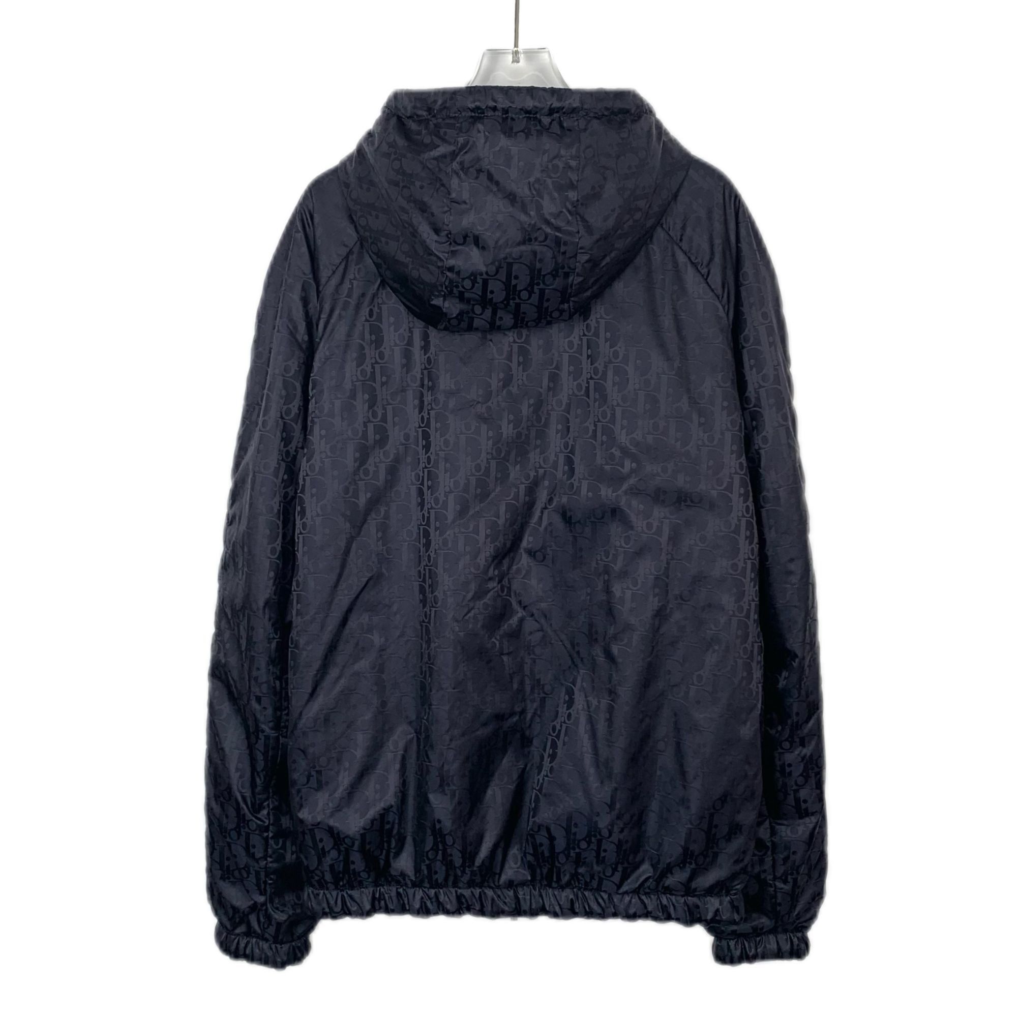 Dior Dior Purple Logo Monogram Full Print Lambskin Reversible Zip | Grailed