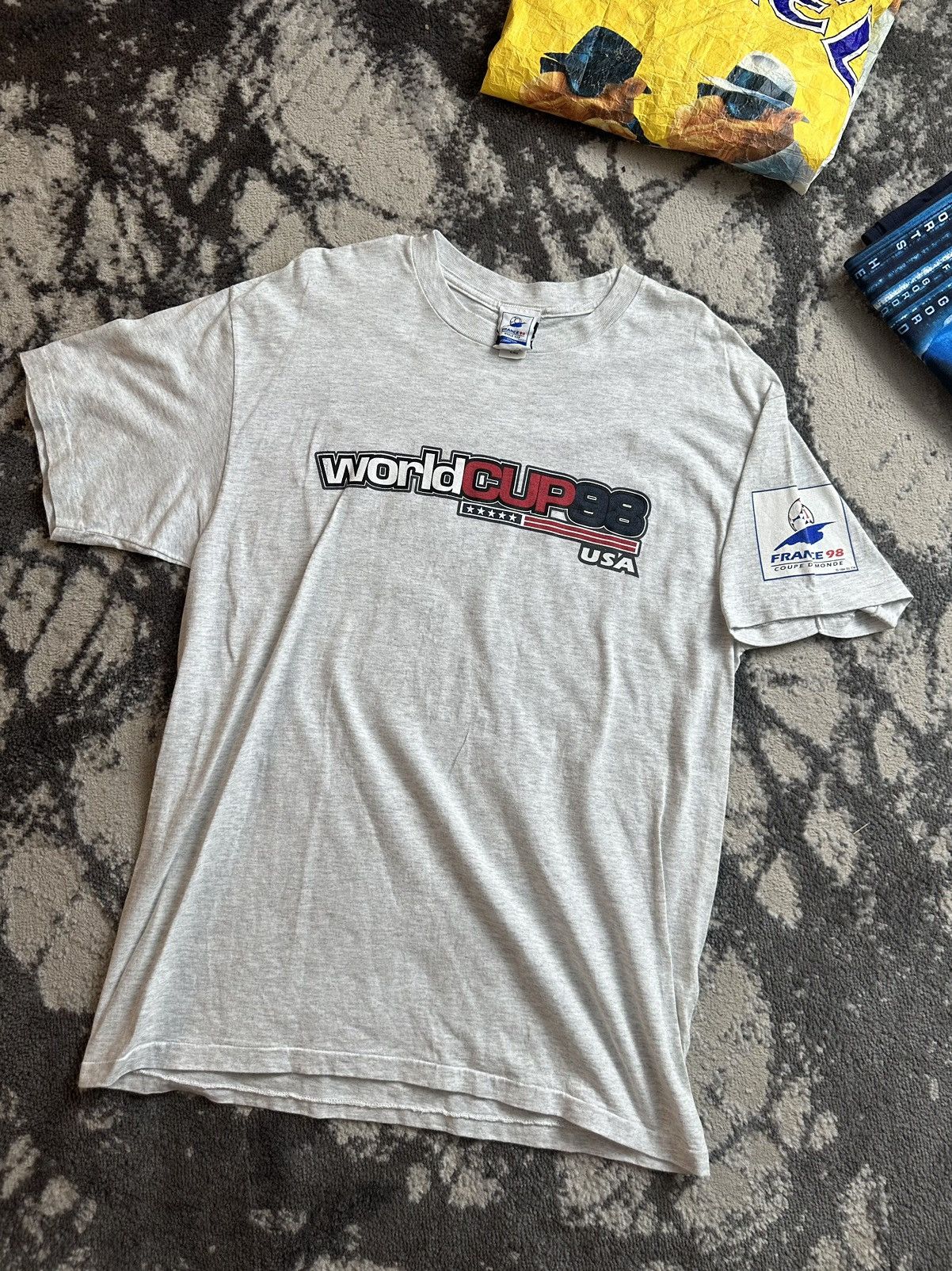 Fifa World Cup × Vintage 1998 France FIFA World Cup Tee | Grailed