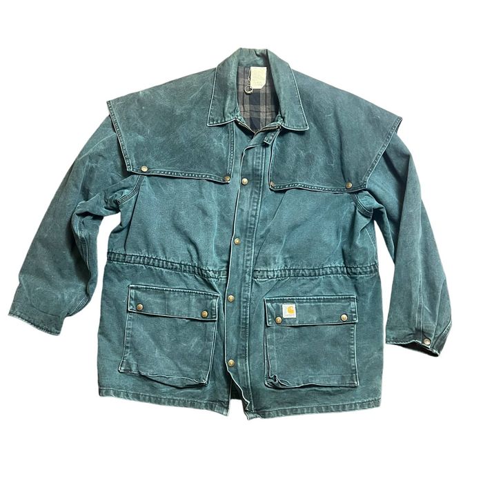 Carhartt Vintage Green Carhartt Duster Jacket 1980s | Grailed