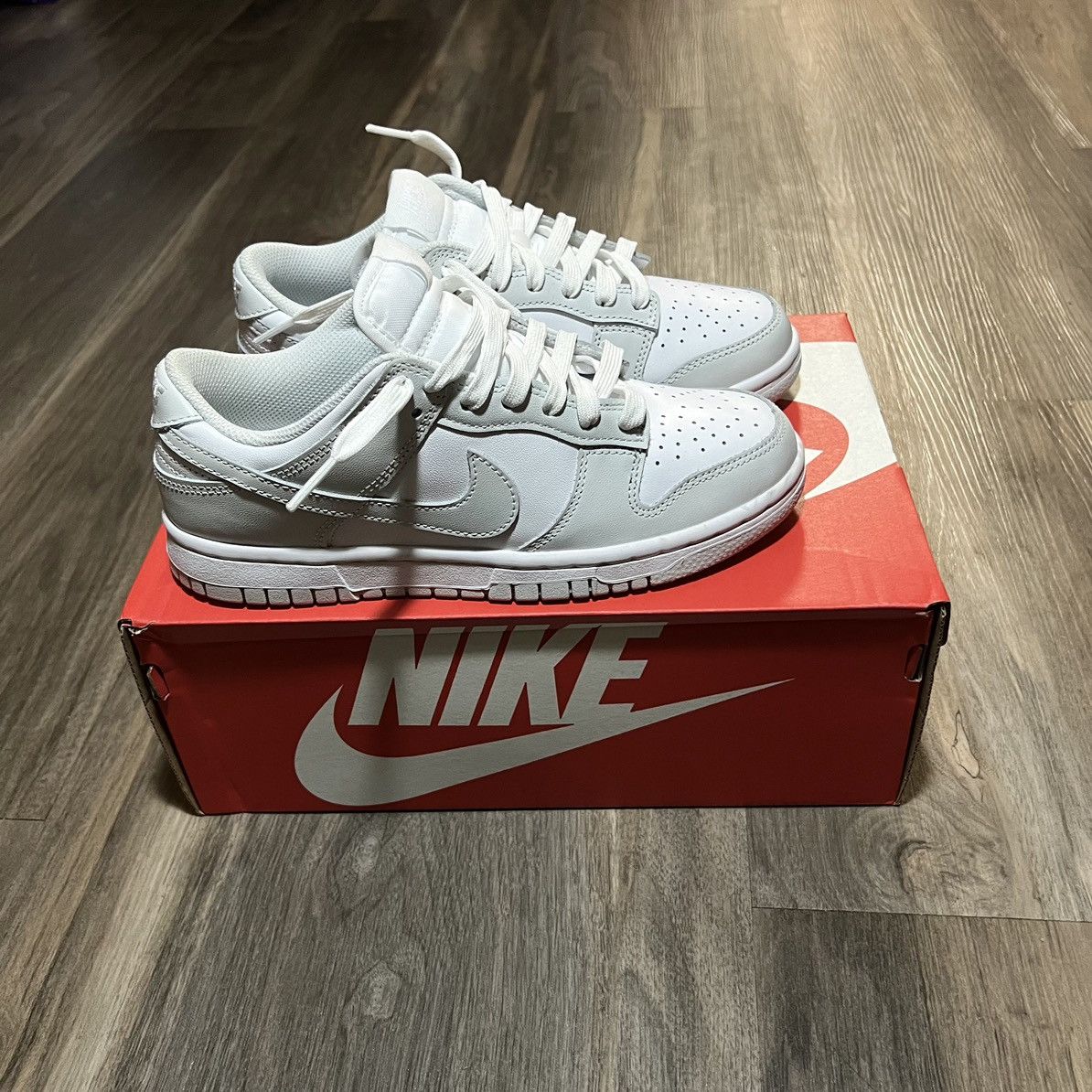 Nike Nike Dunk Low Photon Dust White Grey Fog Light Gray Like New | Grailed