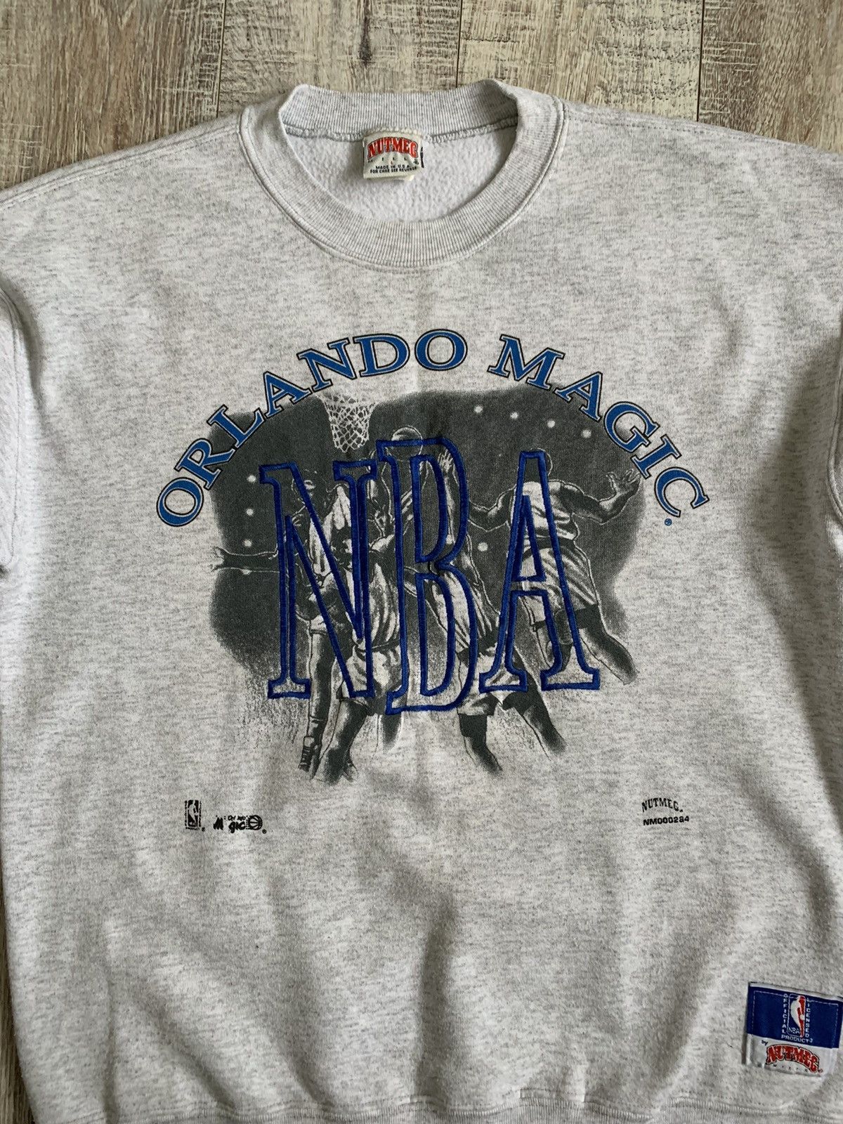 Vintage Vintage Orlando Magic NBA Nutmeg sweatshirt ISA L | Grailed