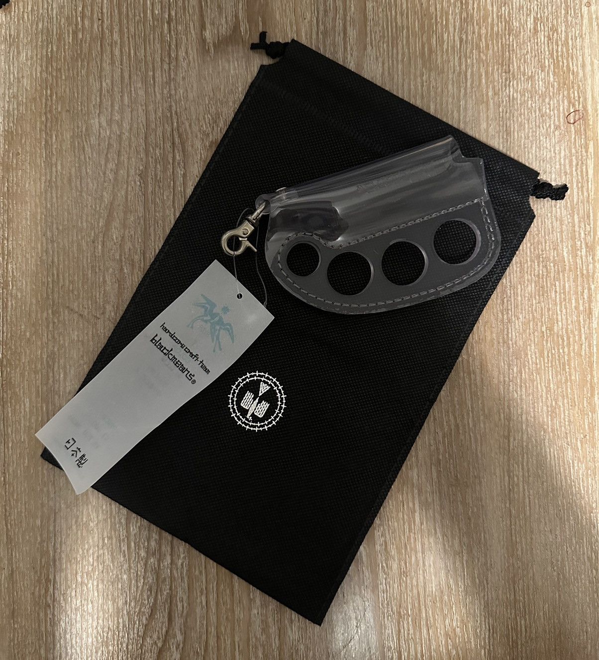 Blackmeans BLACKMEANS RARE CLEAR LIGHTER HOLDER KEYCHAIN KNUCKLE DUSTER ...