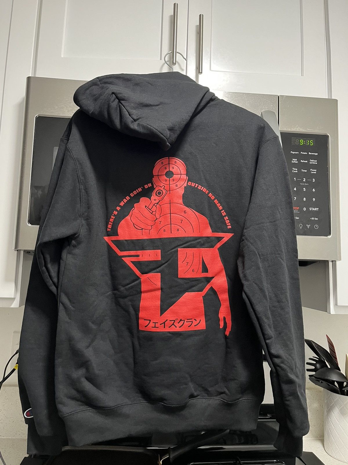 Champion Champion Faze Clan Black Double Sided Hoodie Size Medium | Grailed